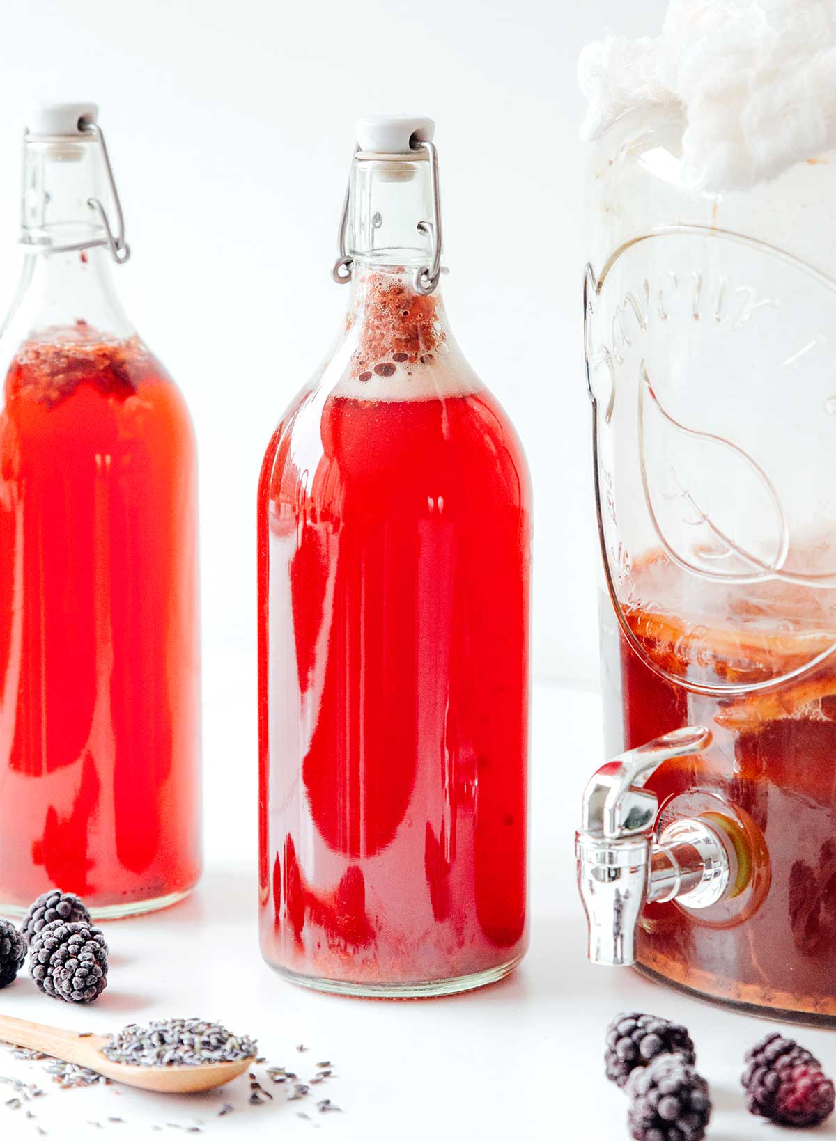 How to Make Lavender Flavored Kombucha | Brew Buch