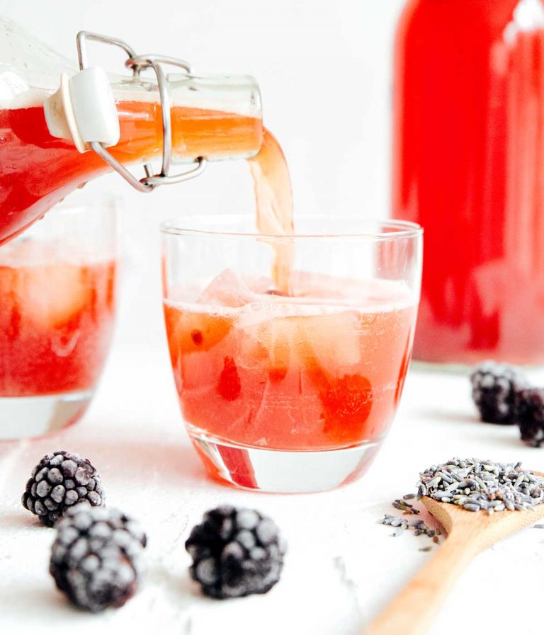 How to Make Lavender Flavored Kombucha | Brew Buch