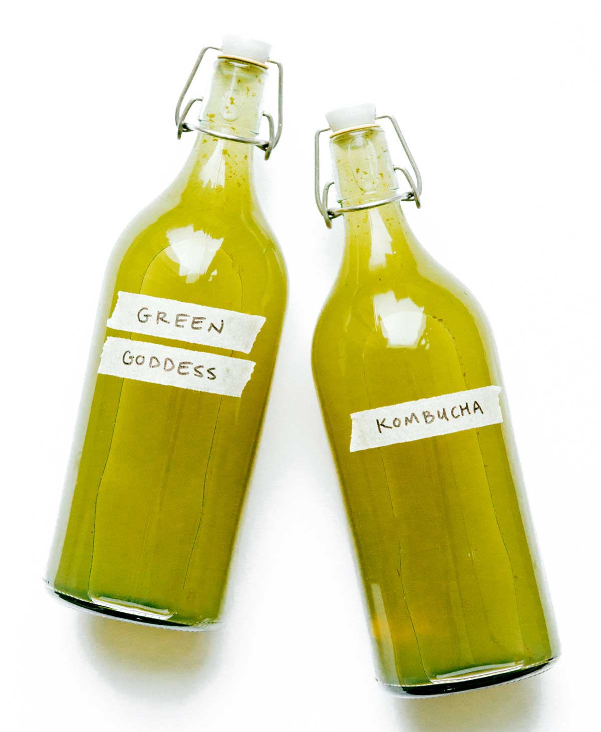 Homemade Green Goddess Kombucha | Brew Buch