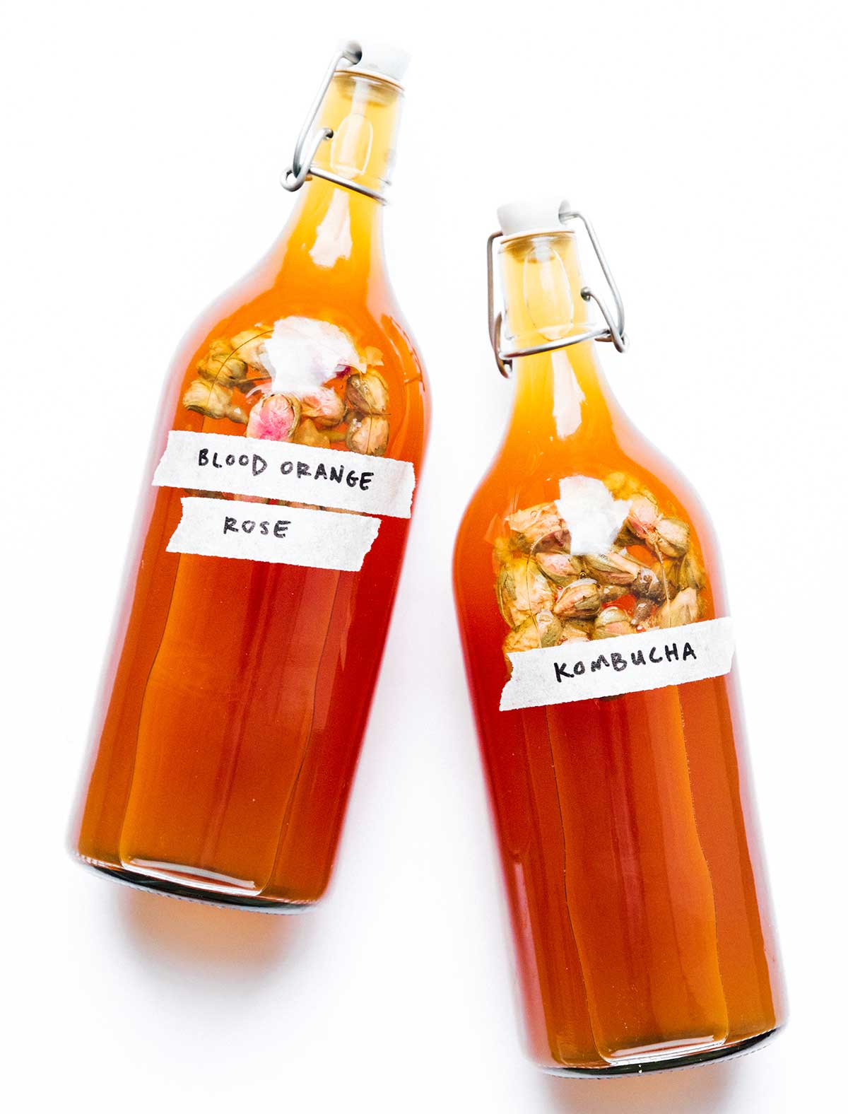 Bleeding Heart Kombucha: Roses and Blood Orange | Brew Buch