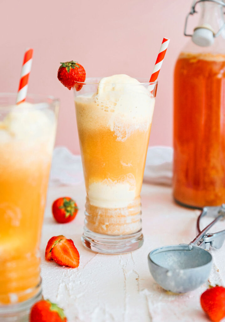 Kombucha Ice Cream Float (+ Flavor Pairing Ideas!) | Brew Buch